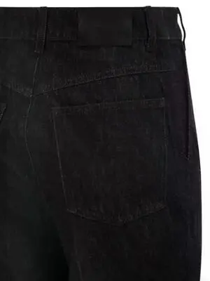 Sportmax Flared-leg Zip-detail Jeans