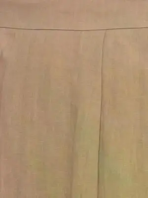 EMME Elasticated-waist Linen Midi Skirt