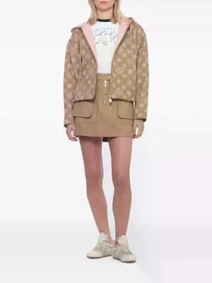 Casablanca Monogram Pattern Wool Hoodie