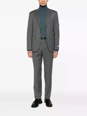 Canali Single-breasted Buttoned Suit - Grey