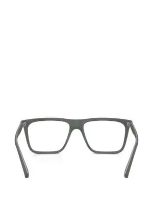 Emporio Armani Square Frame Clip-on Eyeglasses