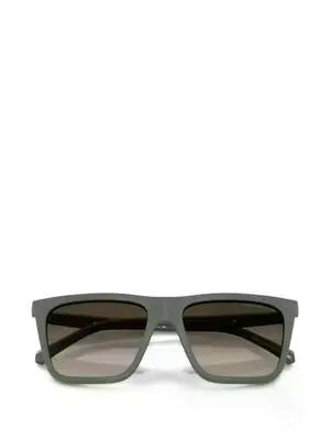 Emporio Armani Square Frame Clip-on Eyeglasses