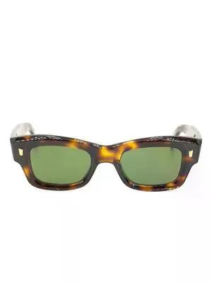 CUTLER & GROSS Tortoiseshell Square-frame Sunglasses