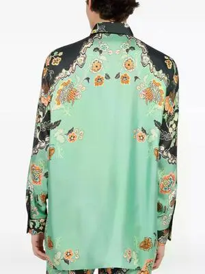 Roberto Cavalli Floral-print Shirt