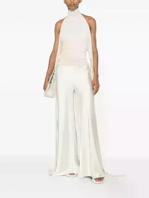 FRANCESCO MURANO Halterneck Draped-detail Top