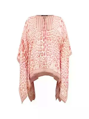 Roberto Cavalli Leopard-print Kaftan
