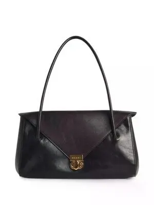 Marni East West Leather Shoulder Bag - Brown
