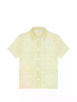 Calle Del Mar Short Sleeve Shirt - Yellow