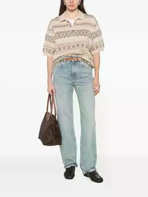 GOLDEN GOOSE Cotton Straight-leg Jeans