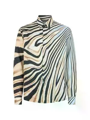 Roberto Cavalli Striped Shirt