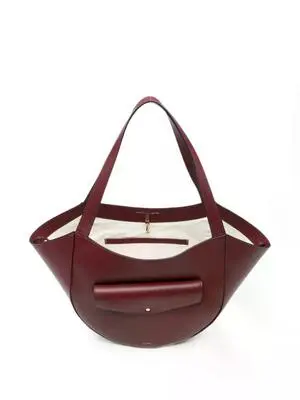 WANDLER Hortensia Slouch Leather Tote Bag