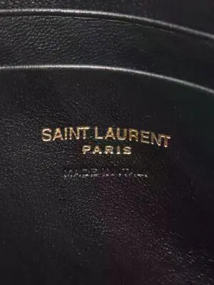 Saint Laurent Mini Lou Cross Body Bag - Black