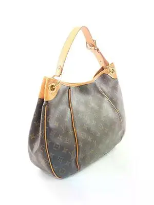 LOUIS VUITTON 2009 Monogram Galliera Pm Shoulder Bag - Brown