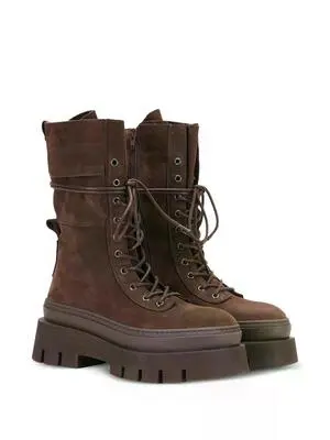 COPENHAGEN  Lace-up Leather Boots
