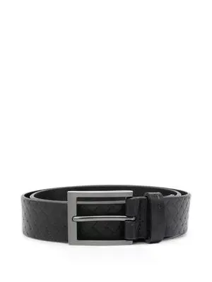 Karl Lagerfeld Woven-effect Buckle Belt