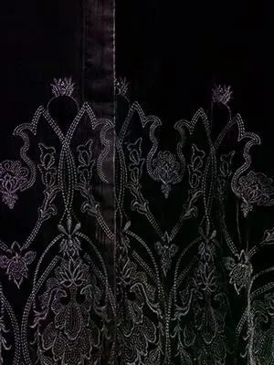 Momoni Embroidered Velvet Shirt