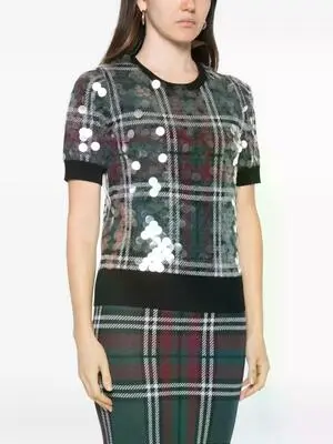 N°21 Sequin Embellishment T-shirt