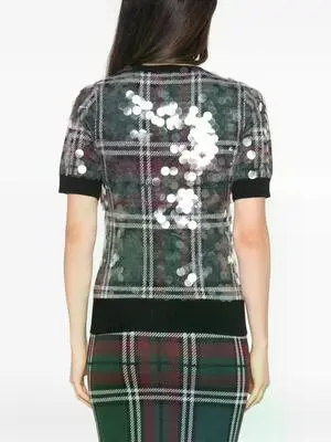 N°21 Sequin Embellishment T-shirt