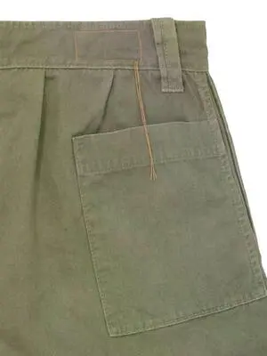 FORTELA Bedford Pleated Cotton Shorts