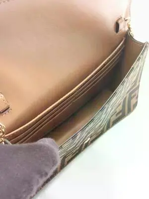 Fendi 2020s Zucca Shoulder Bag