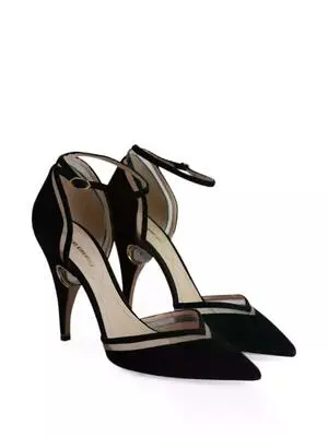 NICHOLAS KIRKWOOD Pearl-embellished Ankle-strap Pumps