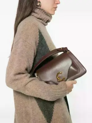 COCCINELLE Logo-plaque Leather Tote Bag