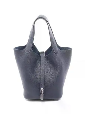 Hermès Picotin Lock Pm Tote Bag - Blue