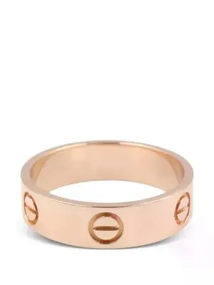 Cartier 18k Rose Gold Love Ring - Pink
