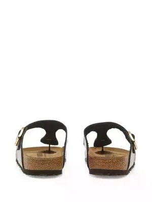 BIRKENSTOCK Gizeh Crocodile-effect Sandals