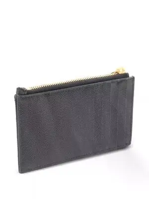 Saint Laurent 2020s Zip-up Card Case