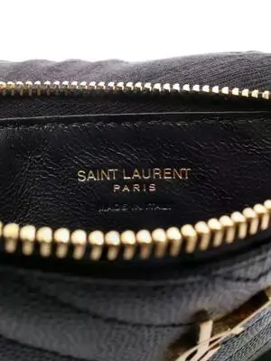 Saint Laurent 2020s Zip-up Card Case