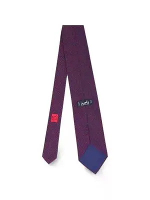 Hermès Pattern Tie - Blue