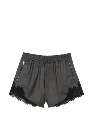 Pinko Lace-trim Drawstring Shorts