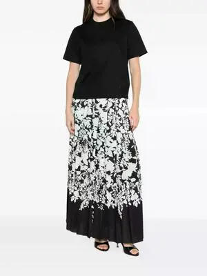 Agnona Embroidered Short-sleeve T-shirt