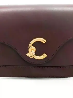 COCCINELLE Logo-plaque Leather Shoulder Bag