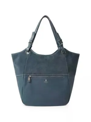 OSPREY Luxe Woodstock Panelled Tote Bag - Blue