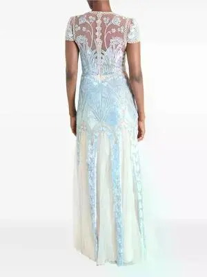 TEMPERLEY LONDON Cabira Gown - Blue