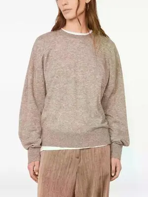 Officine Générale Crew Neck Long Sleeve Sweater