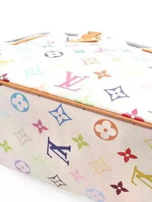 LOUIS VUITTON 2004 Trouville Monogram Multicolor Tote Bag