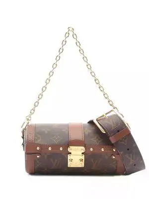 LOUIS VUITTON Monogram Papillon Trunk 2-way Tote Bag - Brown