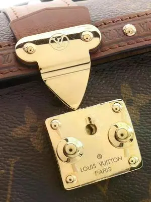 LOUIS VUITTON Monogram Papillon Trunk 2-way Tote Bag - Brown