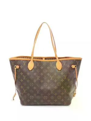 LOUIS VUITTON Monogram Canvas Neverfull Mm Tote Bag - Brown