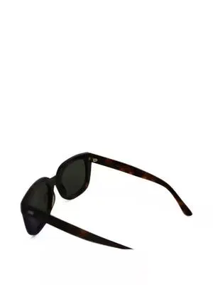 Gucci Tortoise-shell Rectangle Sunglasses
