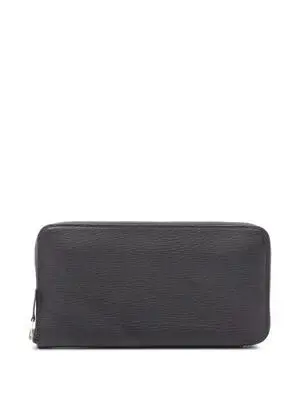 Hermès 2011 Azap Long Chevre Leather Wallet - Black