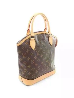 LOUIS VUITTON 2008 Lockit Monogram Tote Bag