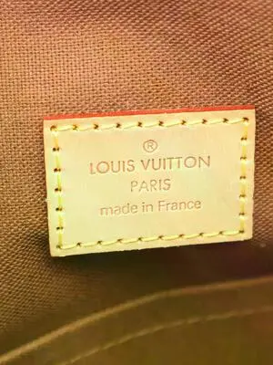LOUIS VUITTON Lockit Monogram Tote Bag - Brown