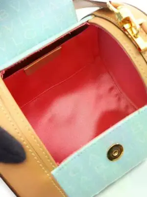 BVLGARI 2000s B-zero1 Logomania Handbag