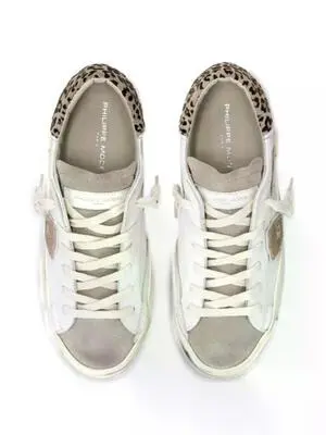 Philippe Model Prsx Leopard-print Sneakers