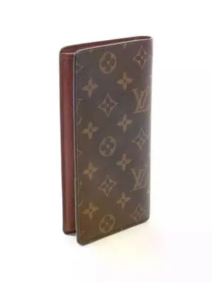 LOUIS VUITTON 2010s Brazza Monogram Bi-fold Wallet