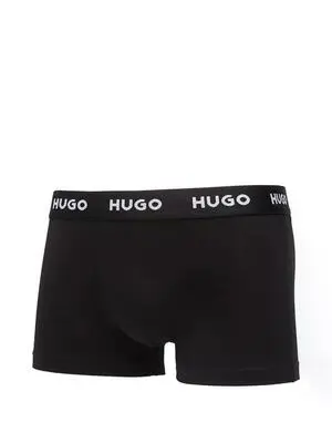 Hugo Logo-waistband Trunks